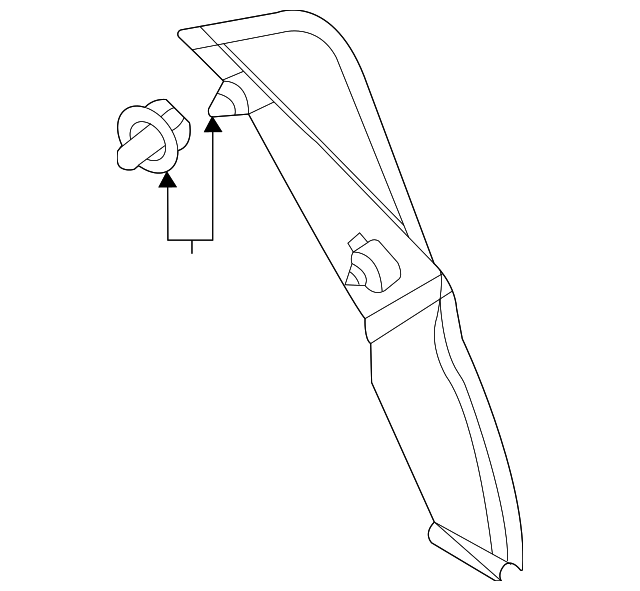 167-690-02-02 - Rear Trim 2020-2023 Mercedes-Benz | Mercedes-Benz USA Parts