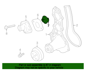 1996-2006 Mopar Thermostat 52028186AC | TascaParts.com