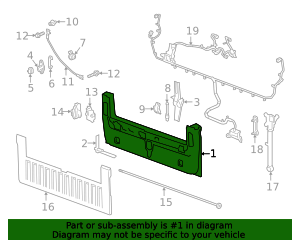 2020-2025 GM Tailgate 84745234 GM | GMPartsDirect.com