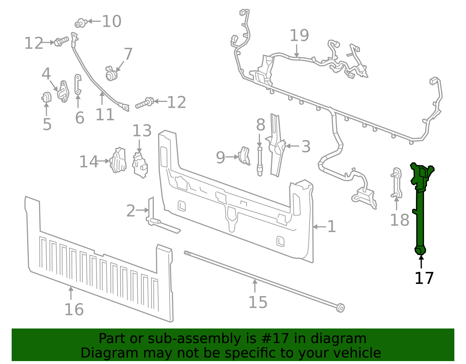 86530678 - Holder 2019-2025 GM | Chevrolet Parts Direct