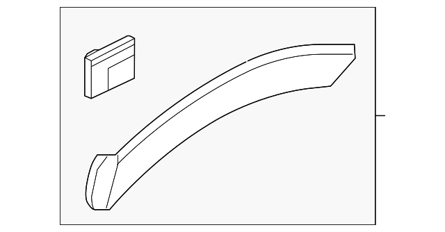 2016-2020 Kia Sorento OEM Passenger Side Fender Wheel Flare Opening ...