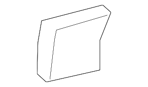 71849-02010-C0 - Cushion Shield Cover - 2020-2023 Toyota | OEM Genuine ...