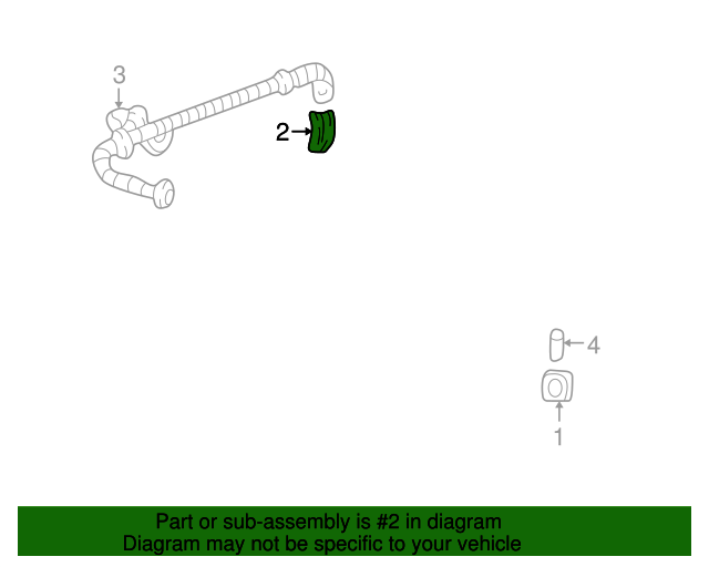 1988-2000 GM Clip -Spring Fork 16503699 | GM Parts Center