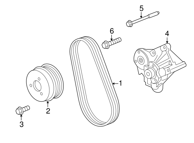 LR012663 - Accessory Drive Belt 2010-2013 Land Rover | AutoNationParts.com