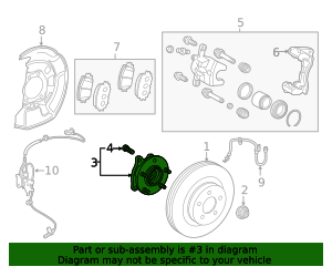 42450-02370 - Hub & Bearing - 2023-2024 Toyota Corolla | OEM Genuine ...