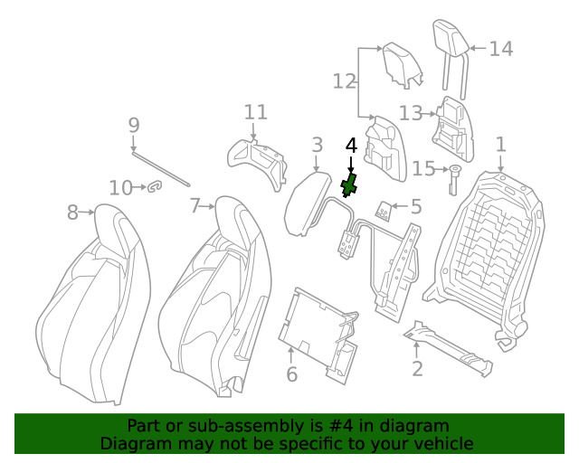 2020-2023 Toyota GR Supra Lumbar Adjuster Clamp 90118-WA163 | OEM Parts ...