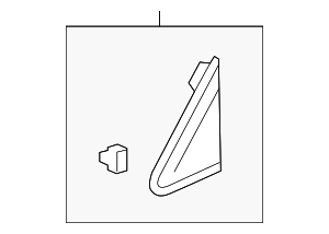 2011-2016 Chevrolet Front Driver Side Upper Body Side Applique 95486483 ...