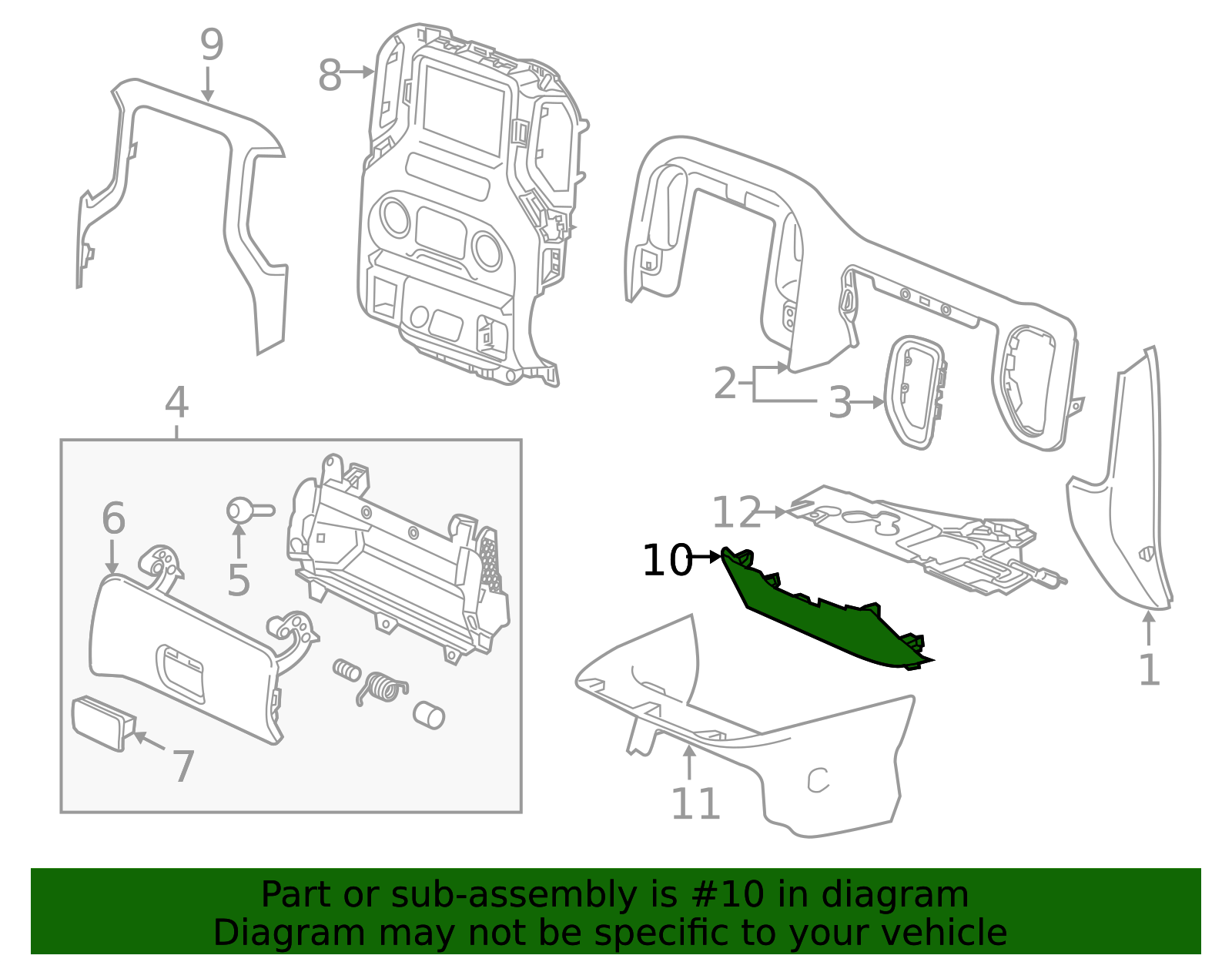 85110488 - Lower Panel 2019-2023 GM | GMPartsNow