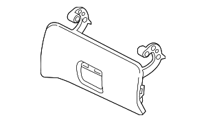 2022-2025 GM Black Instrument Panel Compartment Door 85121719 GM ...