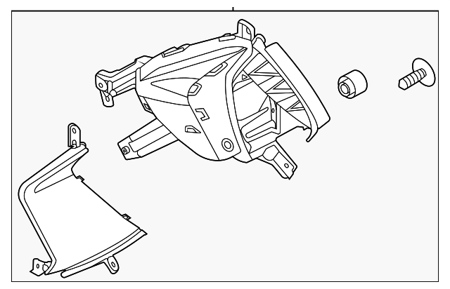 2020 Kia Cadenza Signal Lamp Assembly 92303 F6570 | TascaParts.com