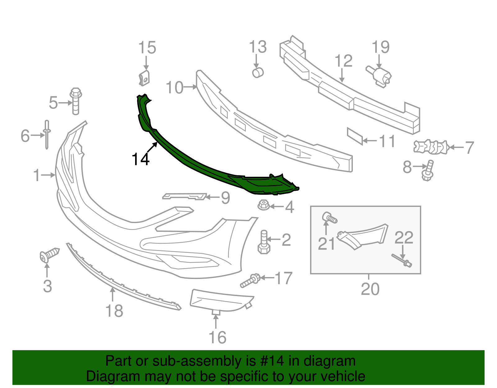 86512-3Q800 - High-Quality Grille for 2014 Hyundai Sonata | AutoNation ...