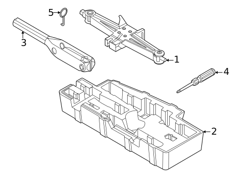 Jack & Components for 2022 Kia Sorento | Kia Parts Store