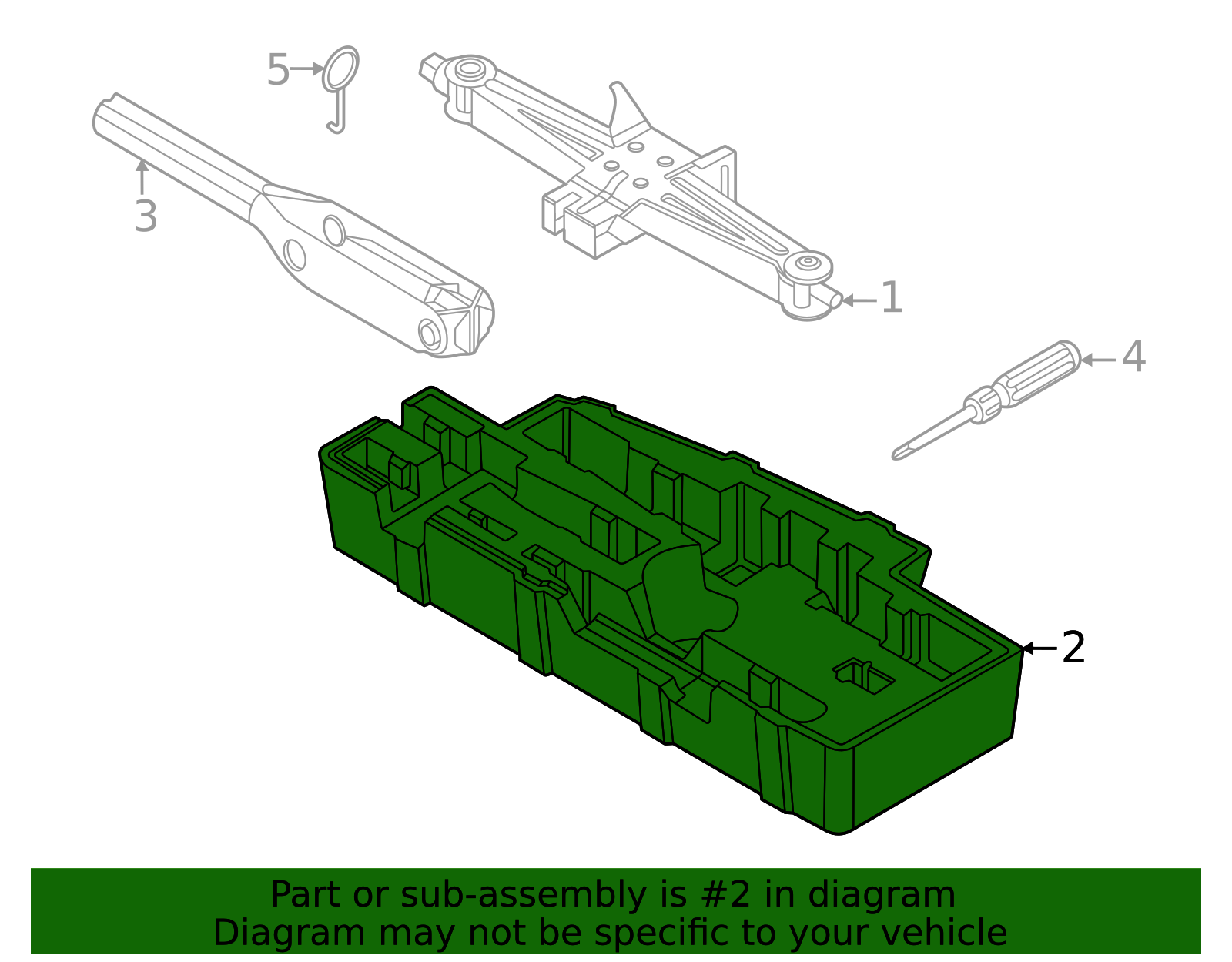 09149-R5500 - Trunk Floor Storage Box 2024-2025 Kia Sorento | Kia.Parts ...