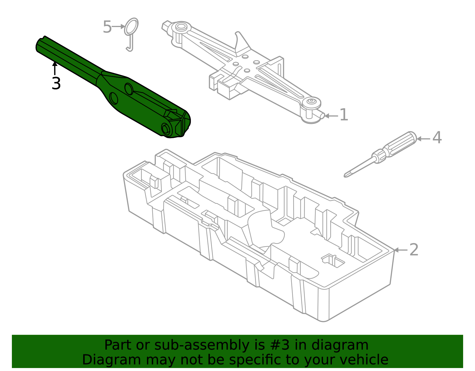 2021-2025 Kia Sorento Lug Wrench 09131-4H000 | Retail Performance Auto ...