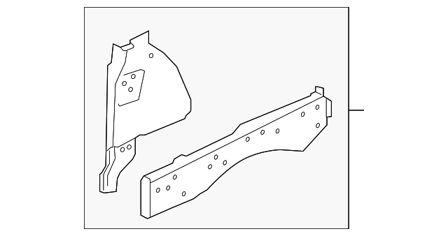 2015-2018 Nissan Murano Outer Rail G5130-5AAMA | Coulter Nissan Parts