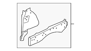 2015-2018 Nissan Murano Outer Rail - Passenger Side (RH) G5130-5AAMA ...
