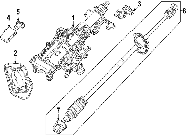 2024 Mazda CX-90 Tilt Switch KAAA-66-140A | TascaParts.com