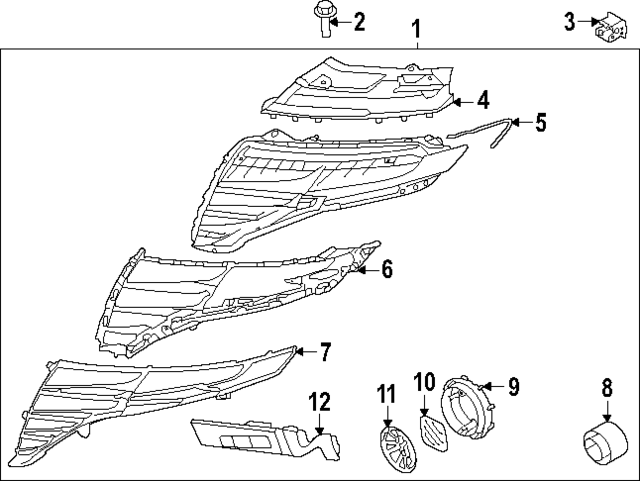 2022-2024 Hyundai Tucson Strip 92182-N9000 | QuirkParts