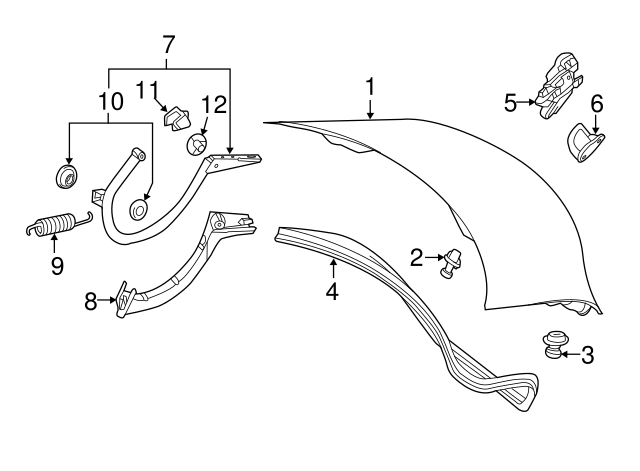 Genuine Trunk Lock Actuator Motor 1177500085 for Mercedes W205 Sedan ...