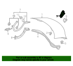 Genuine Trunk Lock Actuator Motor 1177500085 for Mercedes W205 Sedan ...