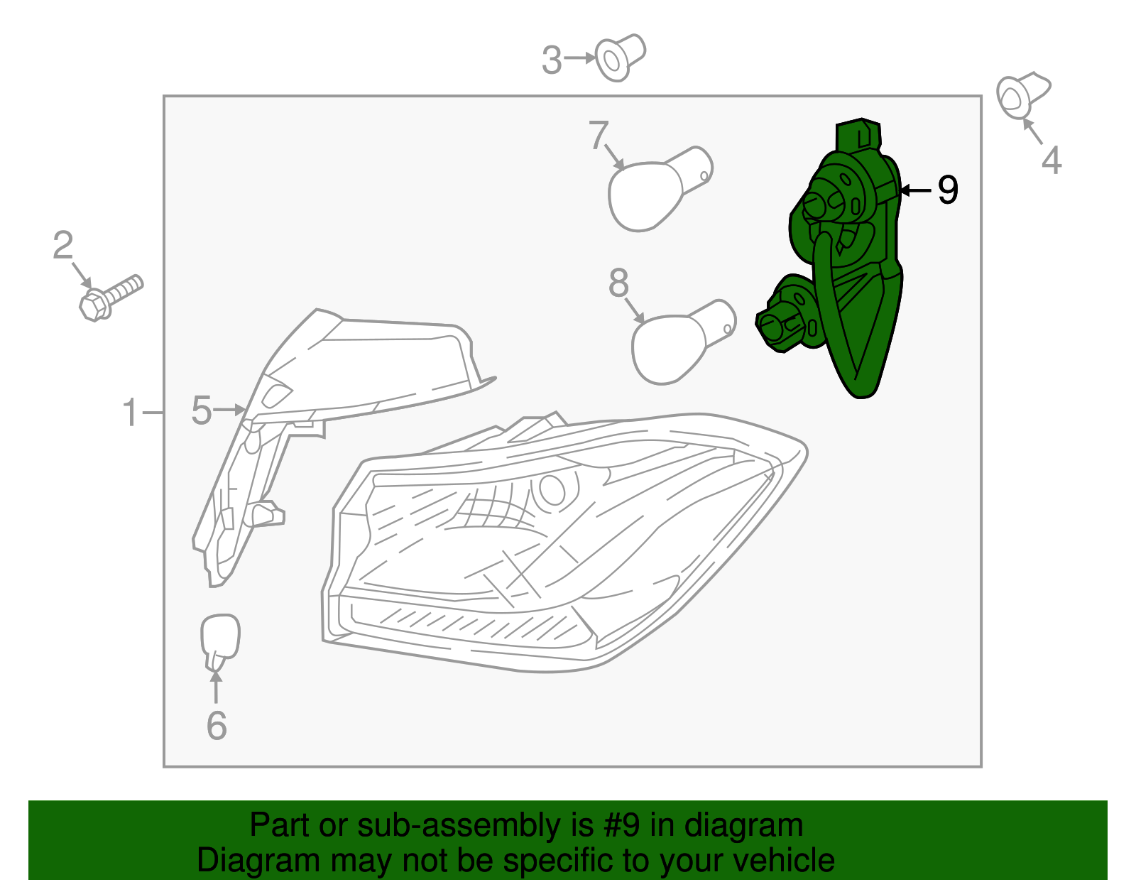 Hyundai - 92480-G3010 - Socket & Wire - 2018-2020 Hyundai Elantra GT ...