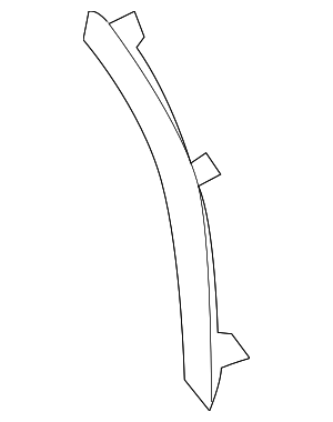 2018-2021 Lexus Wheel Opening Molding 75871-50080 | OEM Parts Online