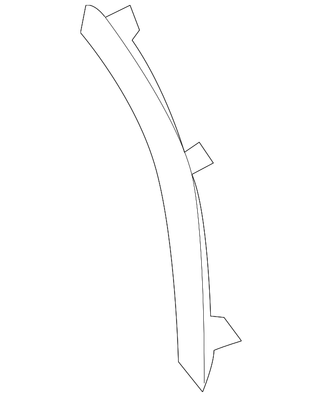 2018-2021 Lexus Wheel Opening Molding 75872-50080 | OEM Parts Online