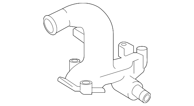 2006-2010 Toyota Highlander Water Outlet 16331-20080 | Toyota Parts Center