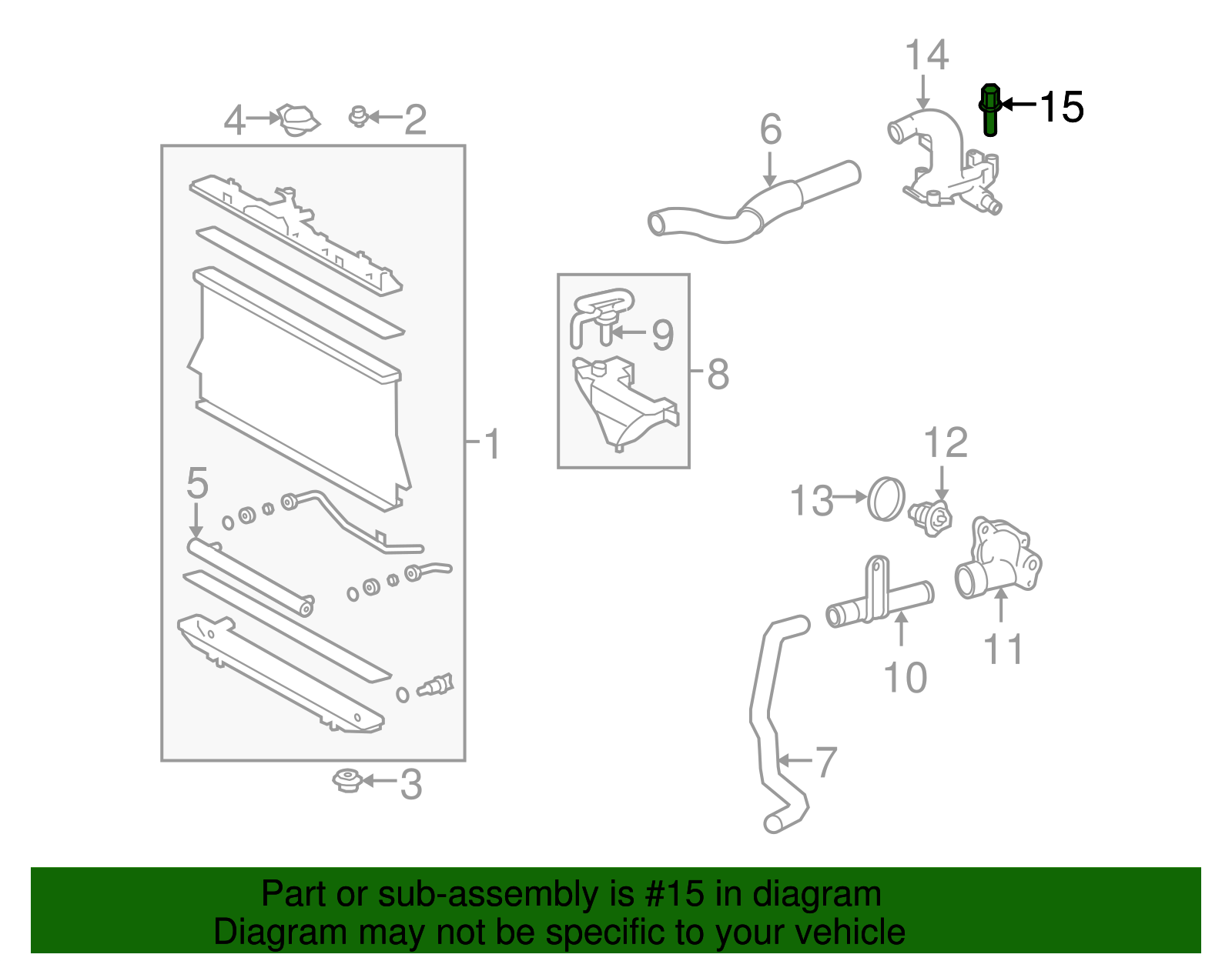 89422-33020 - 2002-2010 Toyota - Temp Sensor | Discount Parts Monster