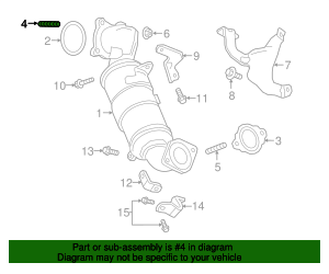 2013-2020 GM Multi-Purpose Stud 11609870 GM | GMPartsDirect.com