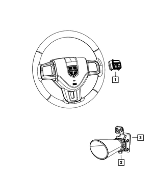 2011-2014 Dodge Charger Adaptive Speed Control Module Sensor And ...