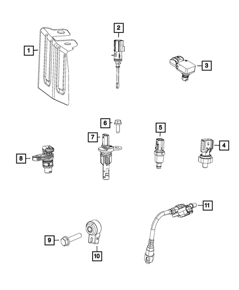 Sensors for 2016 Ram 1500 | Mopar Estores