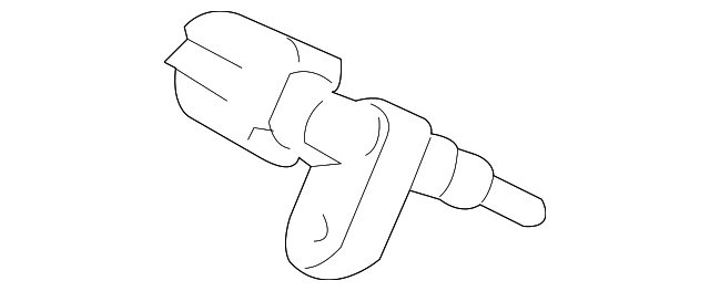 Genuine Toyota ABS Wheel Speed Sensor (Right, Front, Rear) part# 89542 ...