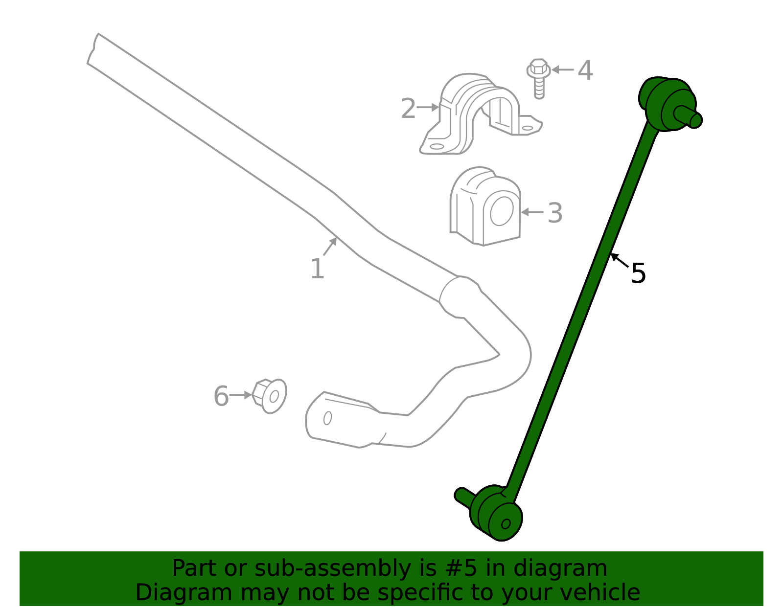 2023-2024 Toyota Stabilizer Link 48820-42050 | OEM Parts Online