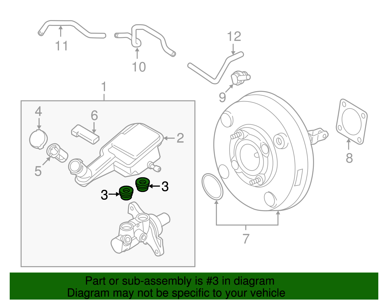 2012-2019 Nissan Reservoir Grommet 46045-1HA0A | Ziegler Nissan of ...