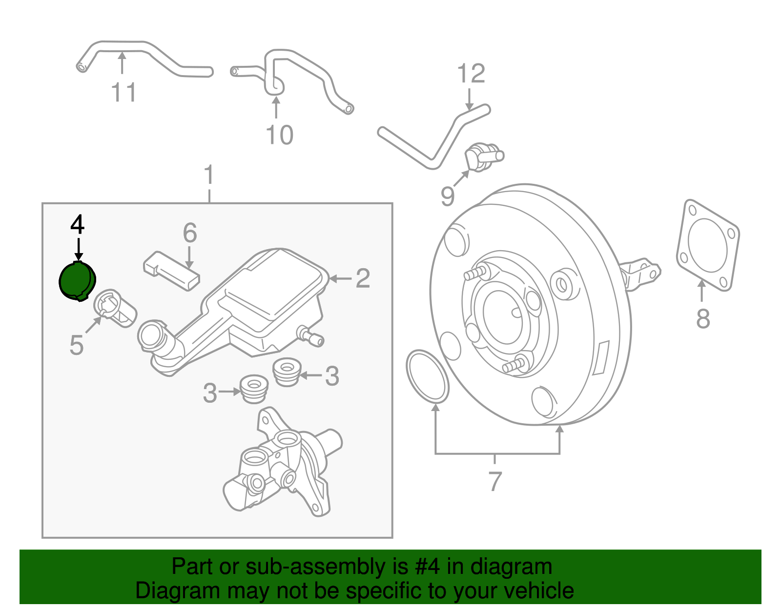 46020-1HK0A - Reservoir Cap - 2012-2025 Nissan | Nissan OEM Parts Direct