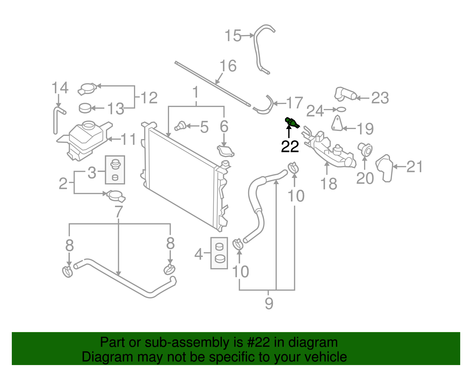 Hyundai - 39220-3C100 - Oil Temp Sending Unit - 2006-2023 Hyundai | OEM ...