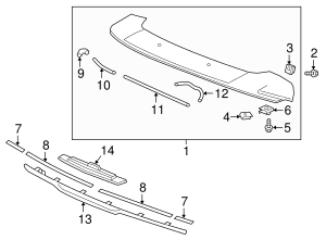 OEM 2017-2021 Honda Screw, Tapping (4X12) (Po) 93913-242G0 | Majestic ...