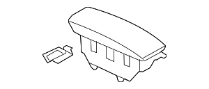 Genuine BMW 51-16-9-143-304 | Armrest Assembly | FREE Shipping on Most ...
