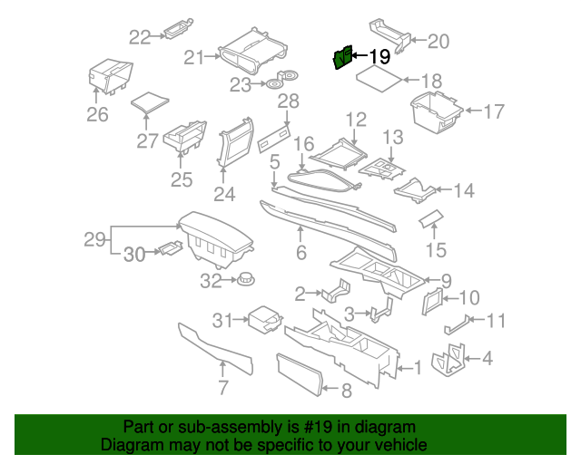 Genuine BMW 51-16-9-115-084 | Front Trim | FREE Shipping on Most Orders ...