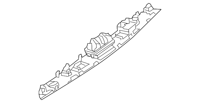 212-740-17-93 - Deck Lid Handle 2013-2016 Mercedes-Benz | Mercedes-Benz ...