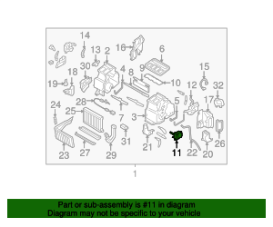 2006-2009 Subaru Actuator 72131AG26A | OEM Parts Online