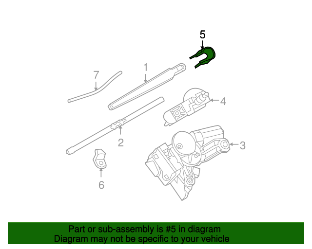 Genuine BMW 61-62-7-142-604 | Pivot Cover | FREE Shipping on Most ...