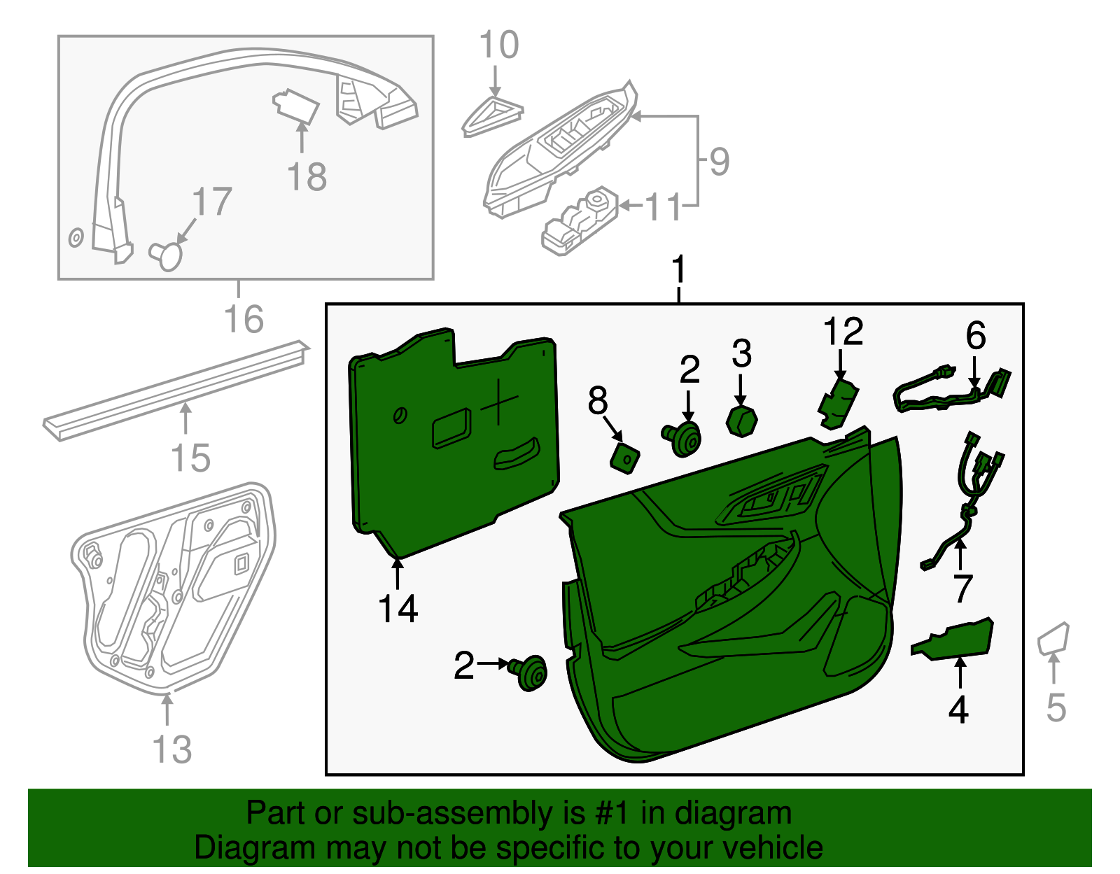 2020-2022 Chevrolet Malibu F Trim 84696505 | Capital Chevy Parts