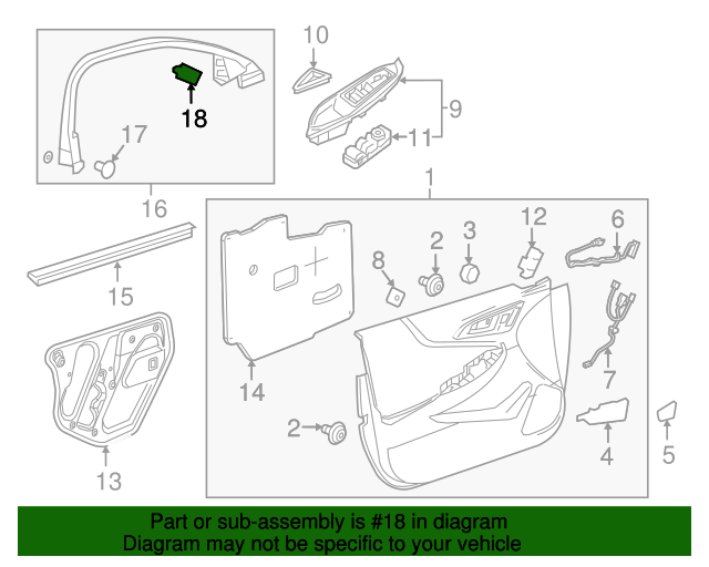 2014-2022 GM Multi-Purpose Clip 11546877 | GMPartsDirect.com