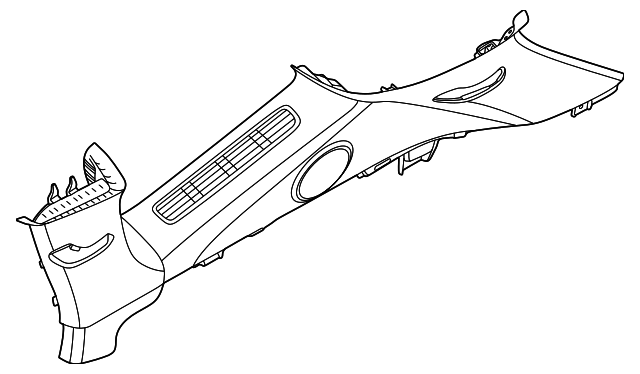 Genuine OEM Upper Quarter Trim Part# 85860-T6500-DUE Fits 2021-2024 ...