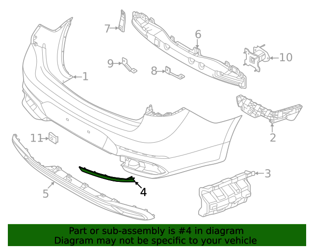 92406-F6500 - Reflector 2020 Kia Cadenza | Kia.Parts Store