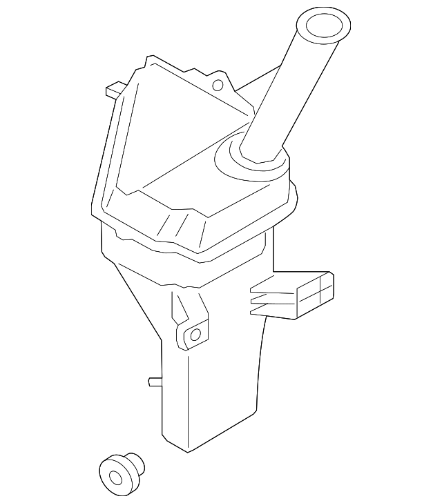 98620-F2500 - Washer Reservoir - 2019-2020 Hyundai Elantra | OEM Parts ...