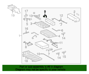 2010-2016 Lexus LS600h Cable G92U1-50020 | OEM Parts Online