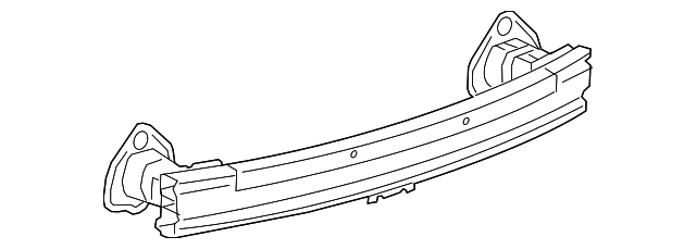 2013-2022 GM Rear Bumper Impact Bar 42450527 | OEM Parts Quick